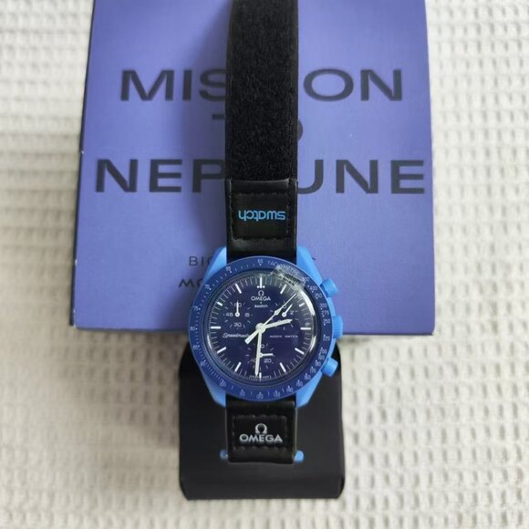 Swatch | Accessories | Swatch X Omega Moon Mission To Neptune Watch ...